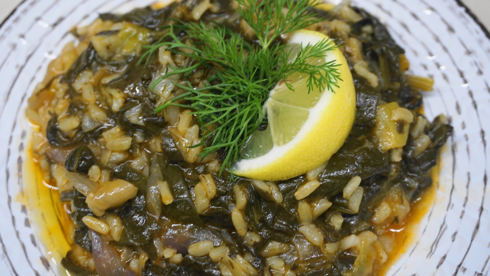Σπανακόρυζο | greekcookingbykaterina.com