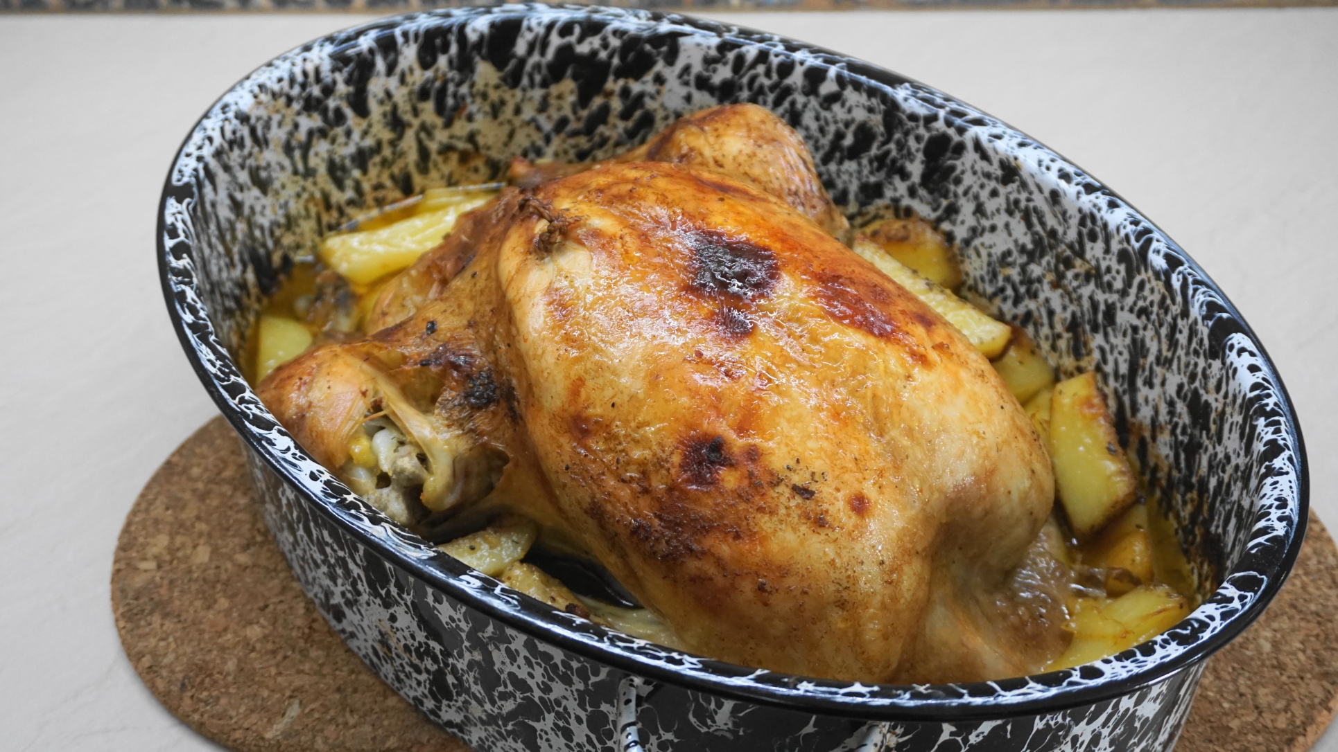 Κόκορας γεμιστός | greekcookingbykaterina.com