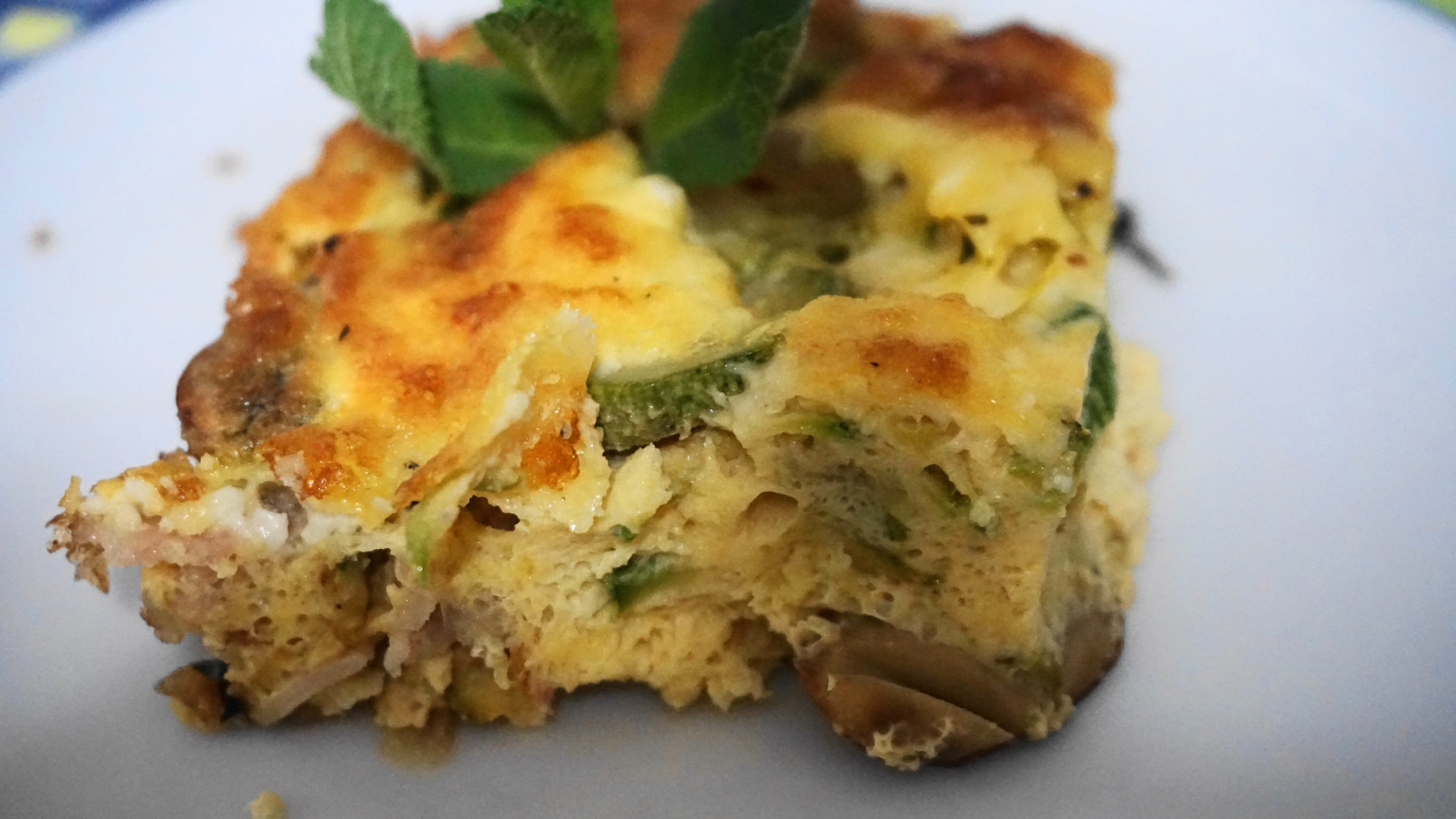 Αφράτη ομελέτα φούρνου με λαχανικά | greekcookingbykaterina.com