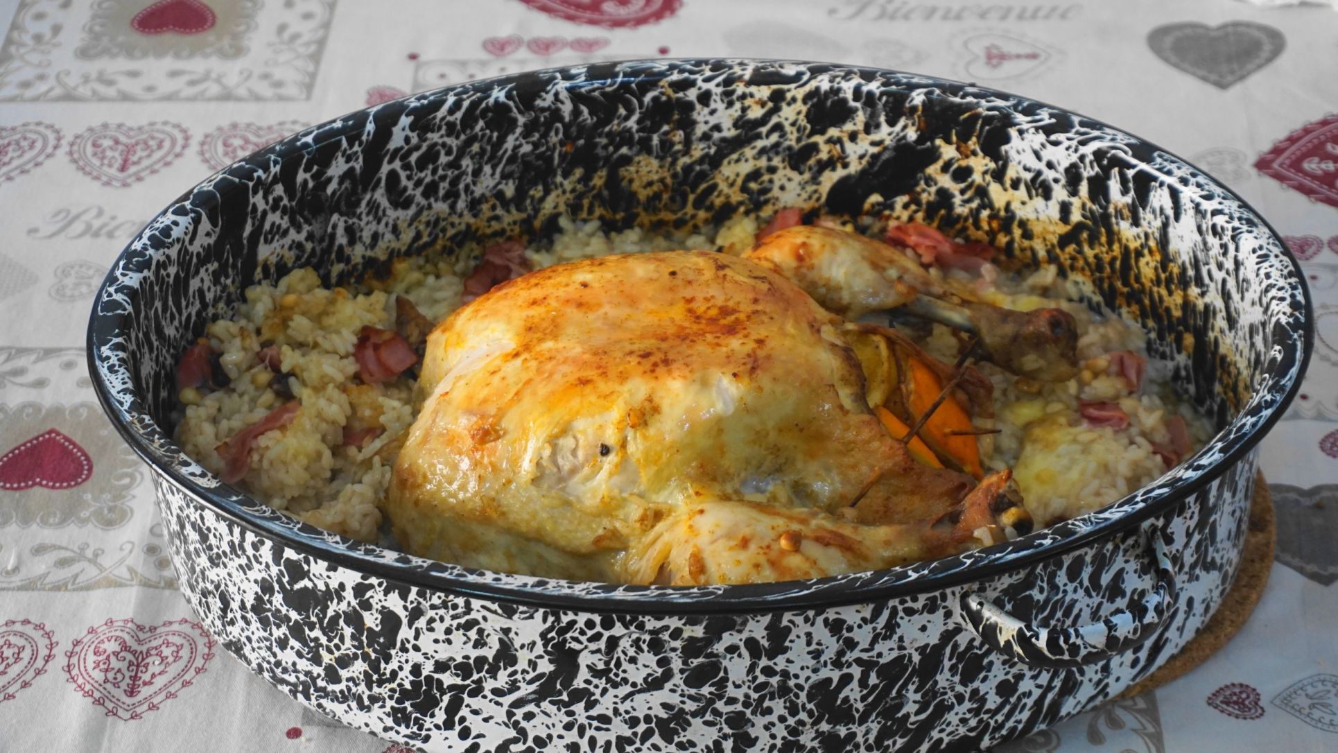 Κοτόπουλο στη γάστρα με ρύζι | greekcookingbykaterina.com