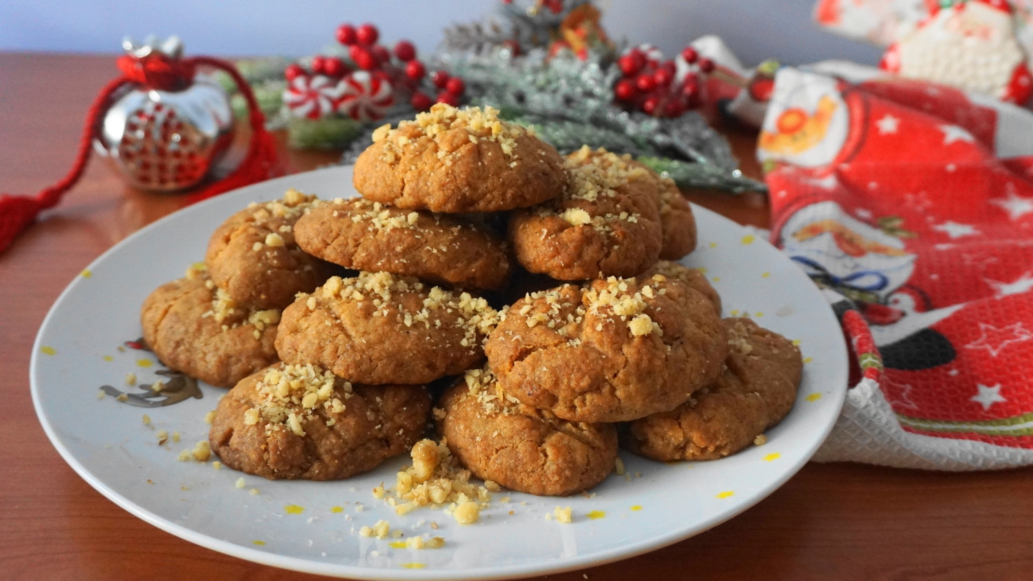 Μελομακάρονα παραδοσιακά με καρύδι | greekcookingbykaterina.com