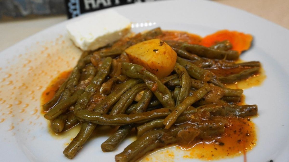 Φασολάκια λαδερά | greekcookingbykaterina.com