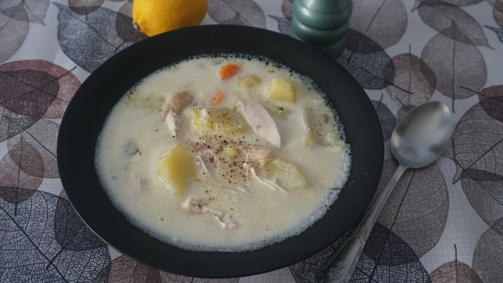 Κοτόσουπα αυγολέμονο | greekcookingbykaterina.com