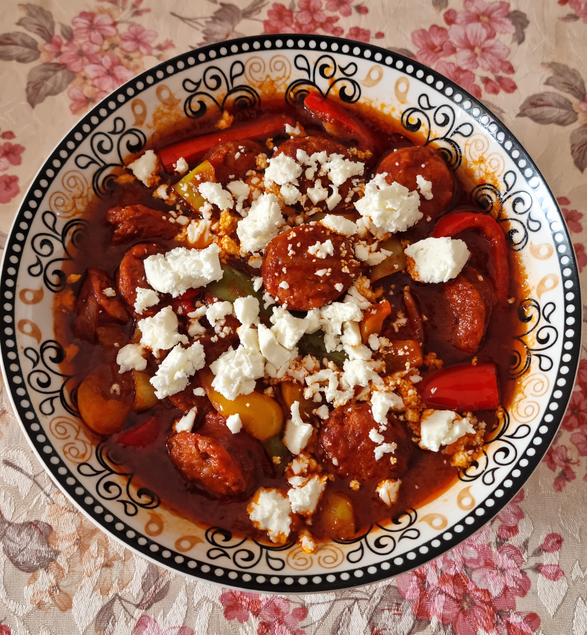 Σπετζοφάι με φέτα | greekcookingbykaterina.com